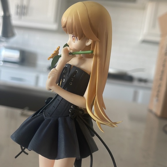 Toys | Shinobu Oshino Black Dress Ver Exq Oshino Shinobu Figurine Black ...